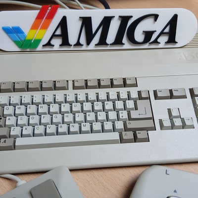 Commodore Amiga Logo Shelf Display/fridge Magnet Retro 80s 16bit Video ...
