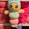 Glow Worm Crochet Pattern, Easy Crochet Glow Worm Pattern, Beginner ...