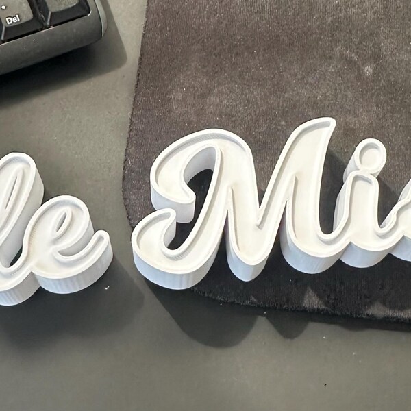 Baylor University BU Logo Block Letter Shelf Decor | 3D Printed - Etsy