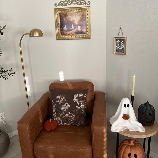 Ghost Laundry Vintage Style Painting Print Laundry Room Halloween Decor ...