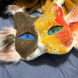 Funny Balaclava Hat Goat Kozachka Ram Lamb Devil / Warm Winter Hat ...