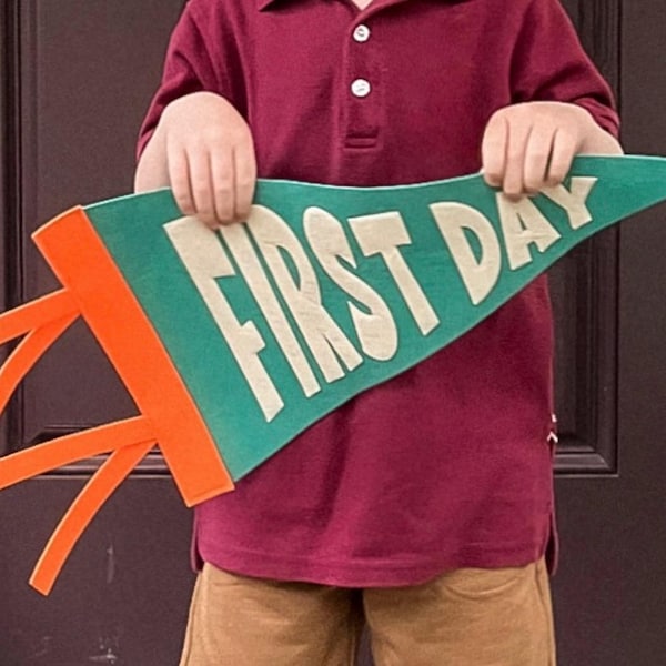 Personalized Name Felt Pennant | Nursery Decor, Baby Shower Gift - Etsy