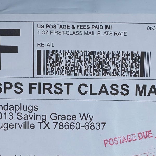 Pair of Def Ear Plugs Gauges (buy 2 Pairs, Get 1 Pair Free!) 18g, 16g ...