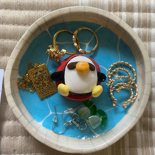 Chad's Collection: Chilling at the Pool | Clay Dish/ Trinket Tray ...