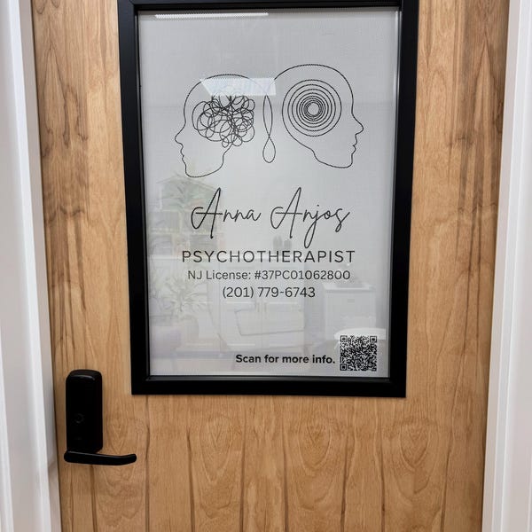 Store Front Signage | Perforate Adhesive Vinyl | Privacy Blocker | One ...