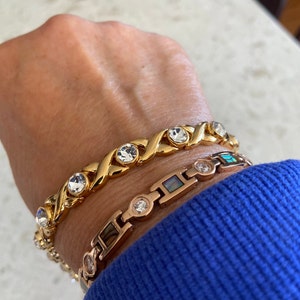 Unisex Medi Safe SOS Rose Gold Mesh Watch Strap Bracelet, Medical Alert ...