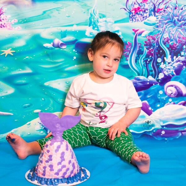 Fairy Tale Mermaid Under Water Sea World Castle Photography Studio ...