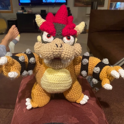 Bowser and Bowser Jr Crochet Pattern Bundle Amigurumi PDF ENGLISH ...