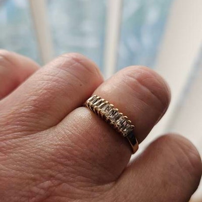 Raw Rose Gold Herkimer Diamond Ring/gorgeous Rough Uncut Herkimer ...