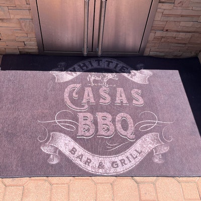 Personalized BBQ Grill Mat With Your Photo, Non-slip Custom Dad Gift on ...