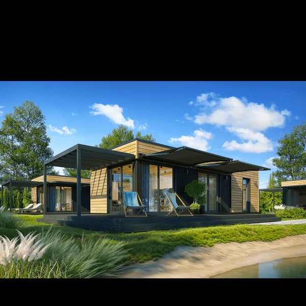 6 Bedroom 968 M2 Modern House Plans 35m X 36m 019 - Etsy UK
