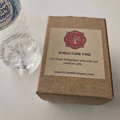 Structure Fire Candle - Etsy