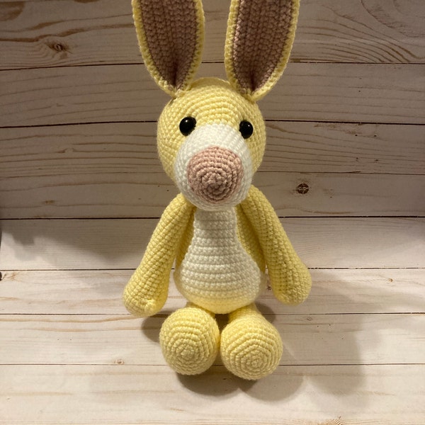 Rabbit Crochet Pattern, Crochet Rabbit, Rabbit Pattern, Rabbit Tutorial ...