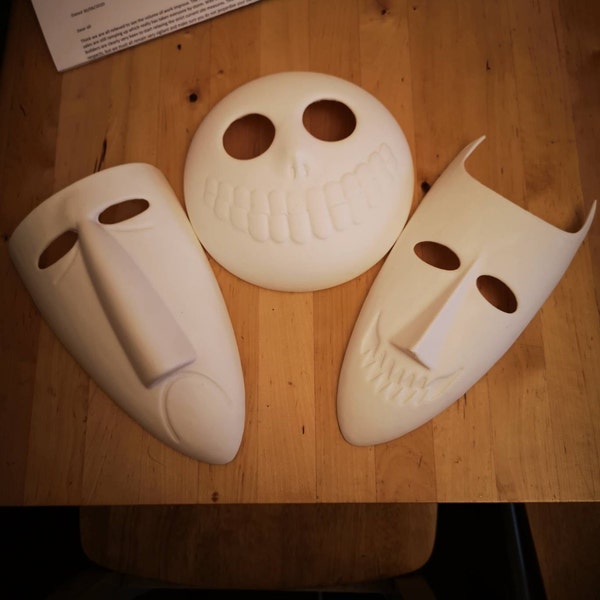 Oogie Boogie Kids Mask, DIY Resin Kit (WE Pay USA Tariff Fees for You ...