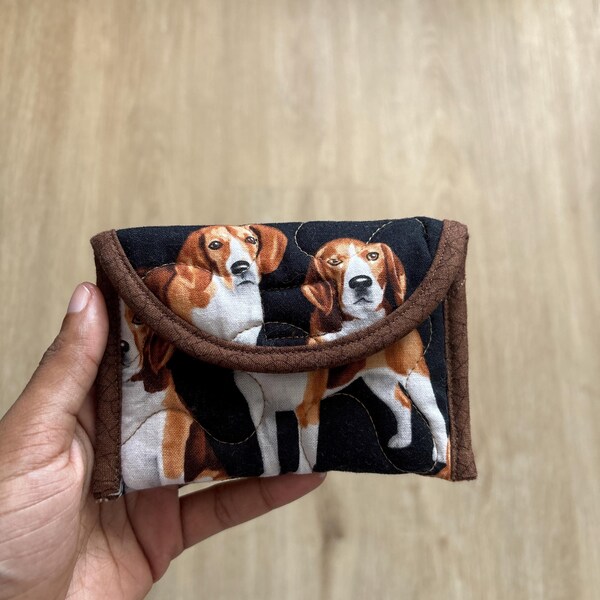 Checkbook Cover - Dog Chase - Etsy