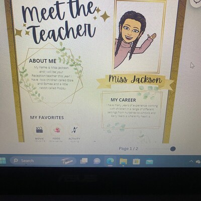 Meet the Teacher Editable Template, Back to School Welcome Letter ...