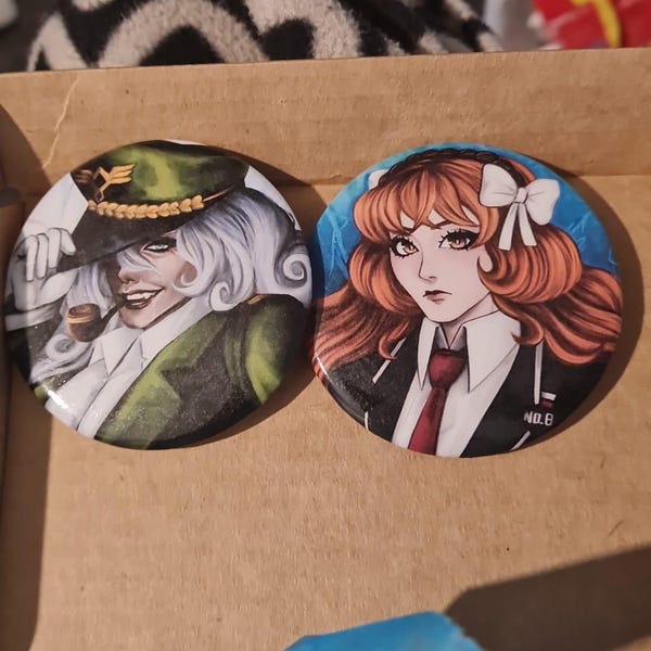 Limbus Company Boss Buttons - Etsy