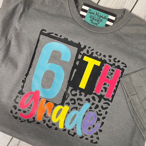 6th Grade Svg, Sixth Grade Design, Teacher Svg, Back to School Svg ...