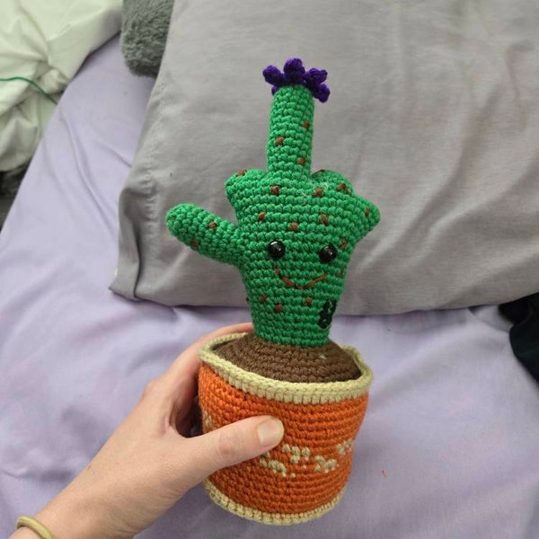 Cactus Hand CROCHET PATTERN / Amigurumi Cactus PDF English Pattern ...