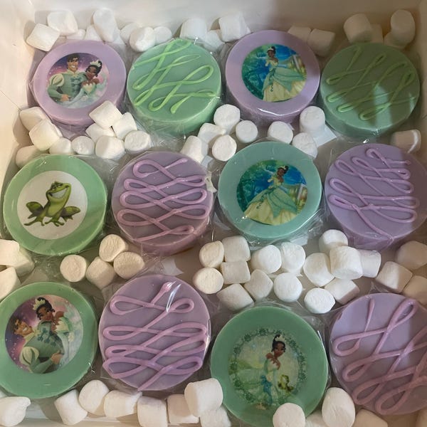 Princess Tiana Edible Images, Princess Edible Toppers - Etsy