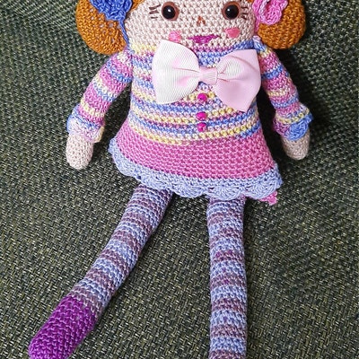 Maria the Square Doll Crochet Amigurumi Pattern by Maria Handmade ...