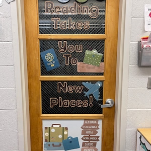 World Travel Geography Travel Classroom Theme Bulletin Board Kit - Etsy