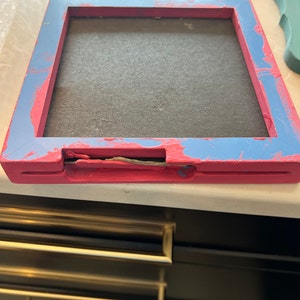 Natural Wood Bead Framed Pin Display Board, Decorative Detailed Fabric ...