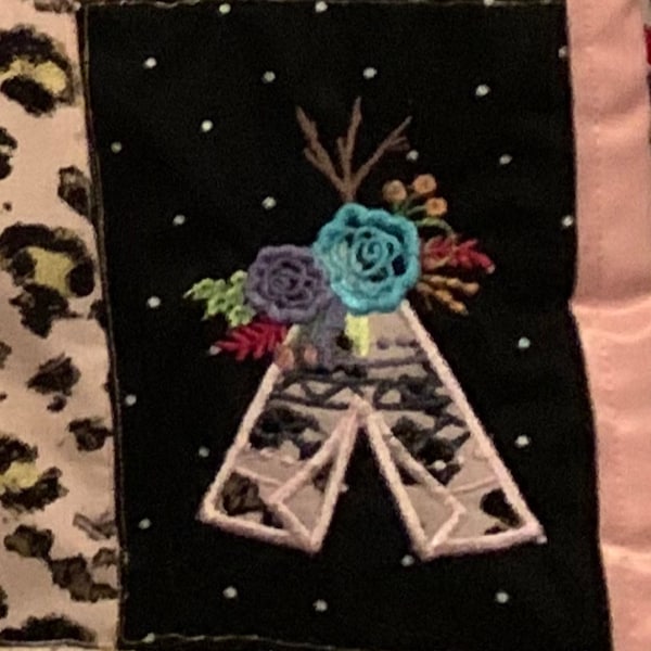 Roses Crown Tepee Teepee Tipi With Floral Flower Rose Crown Cute ...