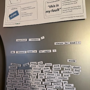 Word Magnets: Starter Pack of 350 Pieces - Etsy