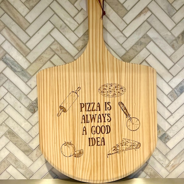 Pizza Night Pizza Peel Designs SVG | Tray SVG | Digital Download ...