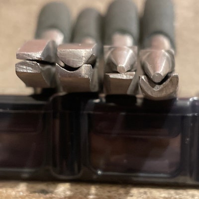 Wooden Swage Block U-channel Shape Forming Set With Bars Half Round ...