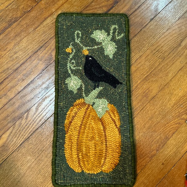 Primitive Rug Hooking Kit or Pattern "the Blue Tulip" - Etsy