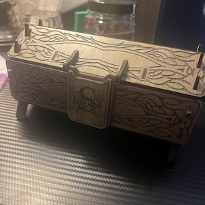 Customizable Gothic Vampire Chest for Dice and Keepsakes - Etsy