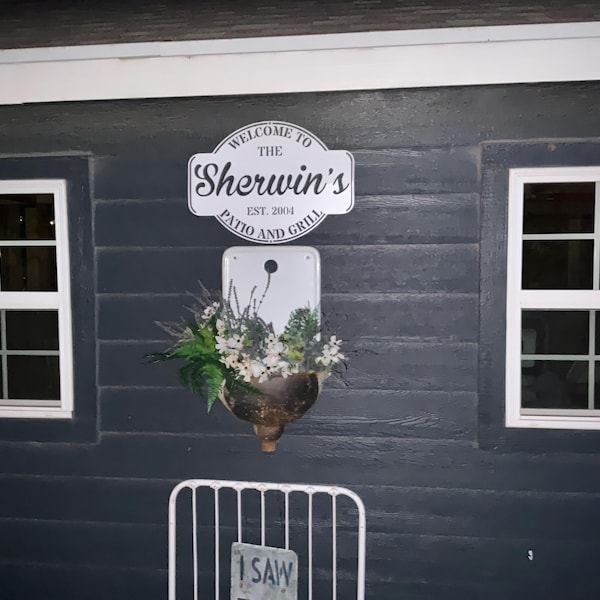 Custom Metal Family Crest Sign / Family Crest / Metal Family Crest ...