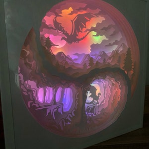 Lights Included 11x8.5 Peter Shadow Box finished Physical - Etsy