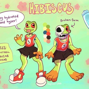 Furry Reference Sheet Base - Etsy