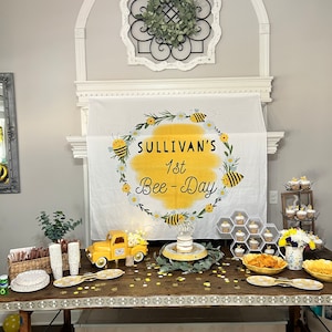 Babyq Banner Babyq Decorations Babyque BBQ Party Banner - Etsy