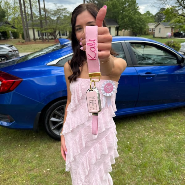 Bracelet ID Card Holder Personalized Wristlet Keychain Wallet / Gift ...