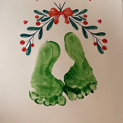 Snowman Carrot Handprint Footprint Art, Merry Christmas, Winter Snowman ...