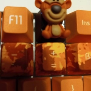 Sunflower Keycap, Kawaii Resin Artisan Key, Cute Keycap, Yellow, Pastel ...