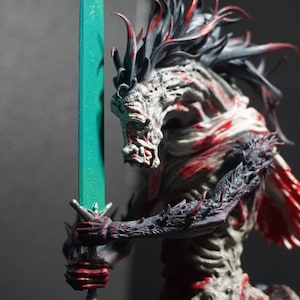 Ludwig the Holy Blade Resin Figure painted - Etsy UK