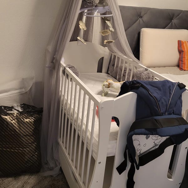 Princess Ballerinas Cot Mobile, Baby Cot Mobile, Musical Felt Mobile ...