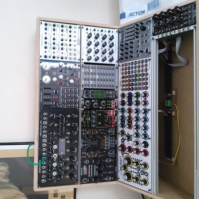 Eurorack Case 6u Powered White Slim - Etsy