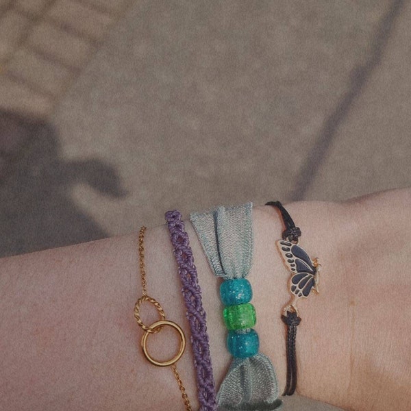 Waterproof Surfer Macrame Bracelet Anklet Bohemian Anklet Bracelet For