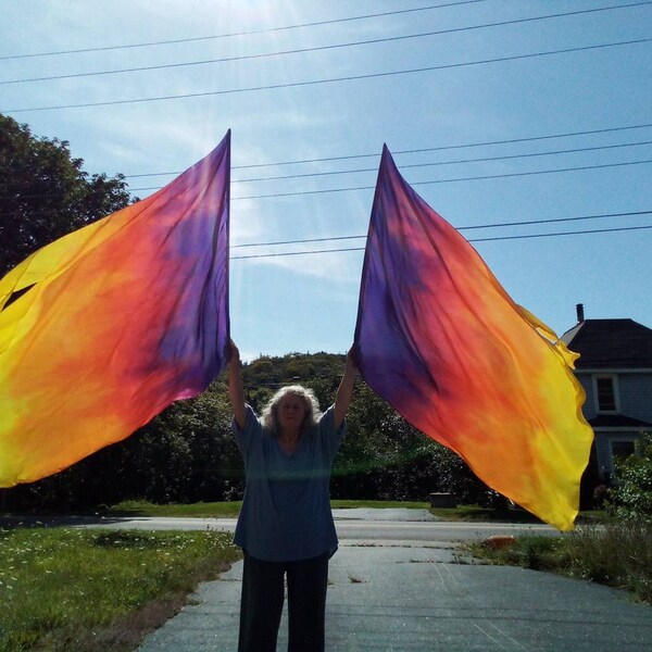 Worship Dance his Desire Set of Two Silk Flags song of Solomon Series ...