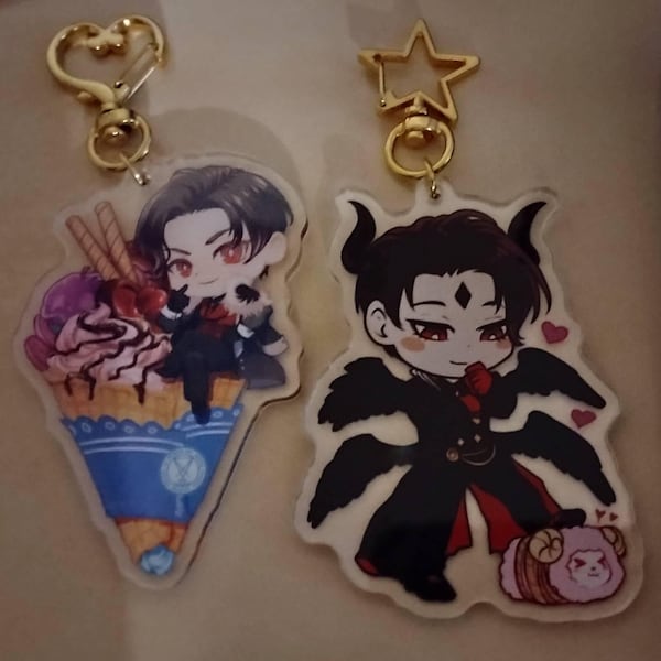 Obey Cafe Crepe Keychains~! - Etsy