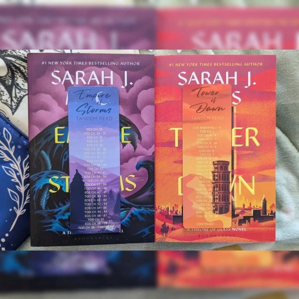 Throne of Glass Tandem Read Bookmarks | Empire of Storms & Tower of ...