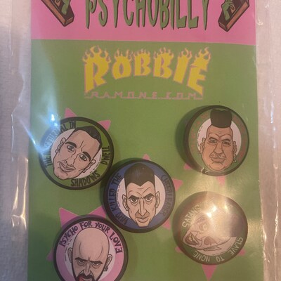 Ghost Badges Set, Ghost Band Music Pins, Papa Emeritus Fan, Heavy Metal ...