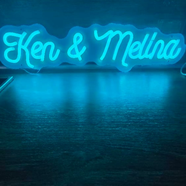 Wedding Neon Sign Custom/neon Light for Home Decor/neon Sign Wedding ...