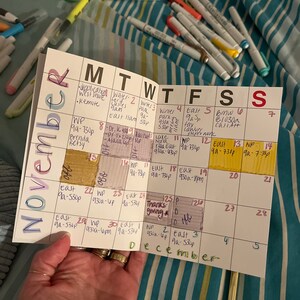 Sticky Notes checklist/timetable/weekly Plan / Notepads / | Etsy